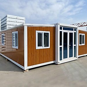 Australian Standards 2 Bedroom Luxury Prefab Modular Homes Prefabricated 20Ft 40Ft Foldable Expandable Container House