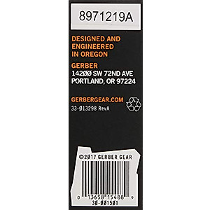 GERBER Shard Keychain Tool - Silver [30-001501] Pack of 1