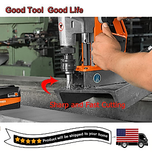 SagaSave 29MM x 35MM High Speed Steel Cyclone Annular Cutter，Metal Hole Cutter for Stainless Steel, Metal, Iron, Steel, Brass,Wood 1PCS