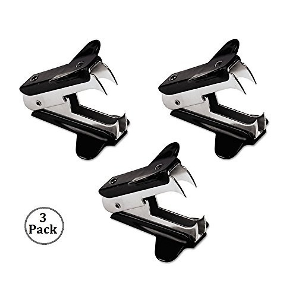 WOIWO (3-Pack) Staple Removers,Staple Remover operates Easily, Quickly and efficiently to get The Job Done
