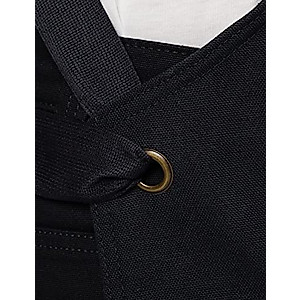 Carhartt mens Firm Duck Apron Belt, Black, OFA US