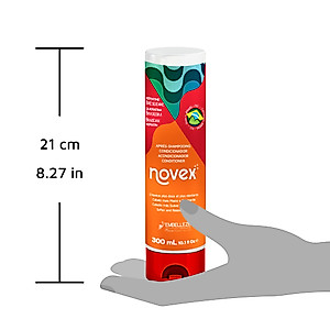 Novex Brazilian Keratin Conditioner, 10.14 oz. - Reconstructive Keratin, Frizz control & Damage Repair