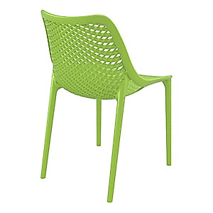 Compamia Air Outdoor Patio Dining Chair in Tropical Green (Set of 2)