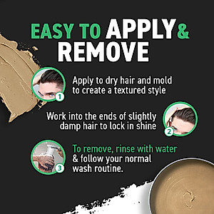 Tomb45 Indestructible Hair Clay, High Strong Hold with Matte Finish Hair Styling Product