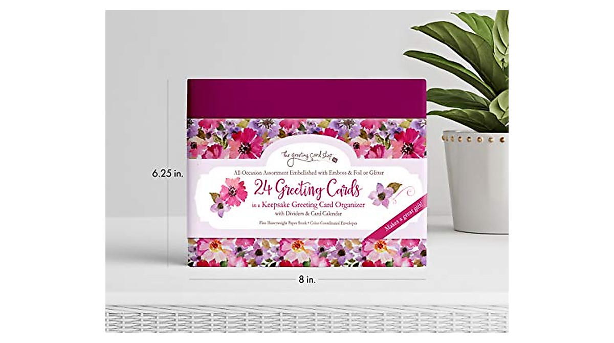 Designer Greetings All Occasion Card Set – 24 Cards