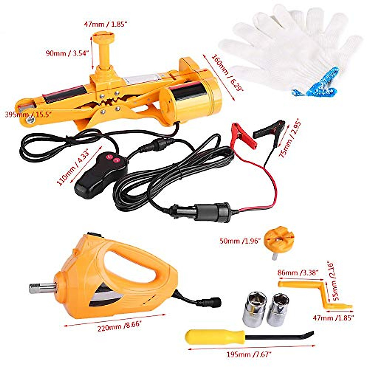 Auto Electric Jack Lifting Jack,Car Electric Jack Auto Jack Electric Jack Scissor Lift Jacks