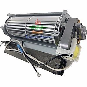 Direct Store DN103 Replacement Fireplace Fan Blower and Heating Element for Twinstar Electric Fireplace, Wood Burning Stove, Blower with Heather Element for Twin Star 28E05, 28E05R, TS-001, 23EF010GAA