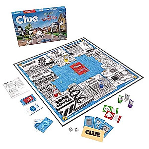 CLUE: Diary of a Wimpy Kid | Solve the Mystery in This Collectible Clue Game Featuring Characters & Locations from the Popular Book Series Diary of a Wimpy Kid | Officially-Licensed Diary of a Wimpy