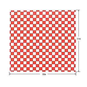 EUSOAR Bread Baskets & Deli Paper Liners, 12 pcs Bread Baskets plus 100pcs Deli Paper, Restaurant Food Serving Tray Basket Sets for Restaurant Supplies, Deli Serving, Chicken, Burgers&Fries