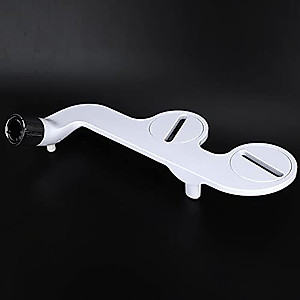 G1/2in Thread Toilet Bidet Seat Attachment Cold Water Spray Double Nozzle Non Electric Sprayer for Personal health