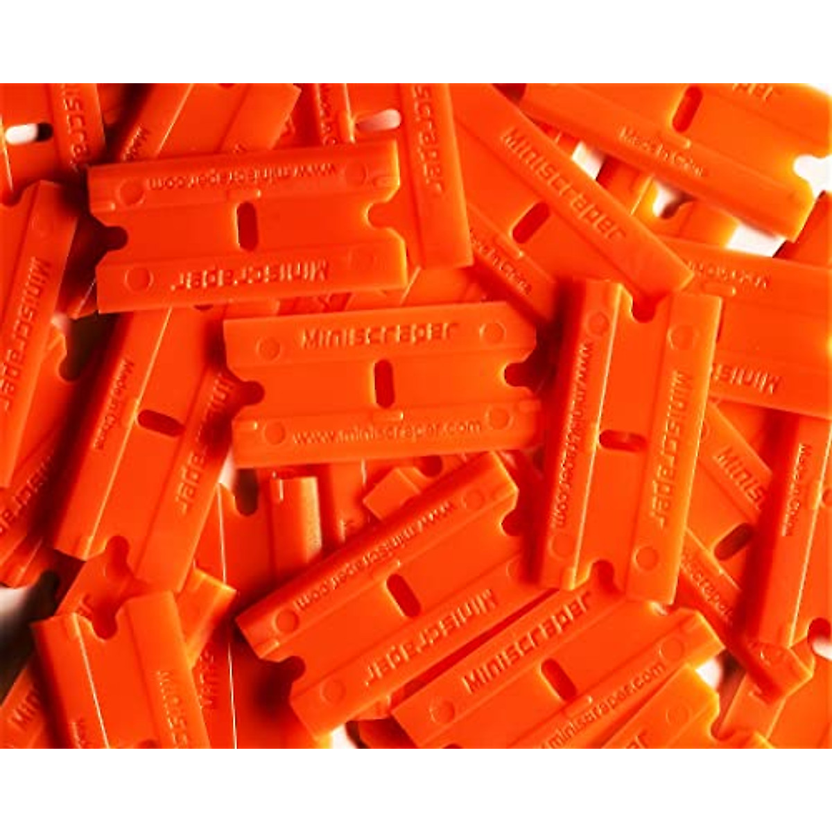 Plastic Razor Scraper Blades Double Edged (1 Pack)