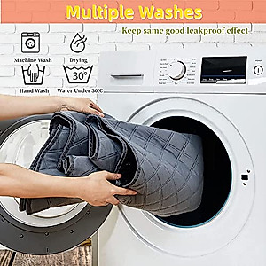 2PCS Plus 47 x 24 Inch Guinea Pig Cage Liner Fleece Washable Hamster Bedding, Waterproof Reusable & Anti Slip Dogs Pee Pads with Great Urine Absorption for Small Animals Accessories Rabbit Rat......