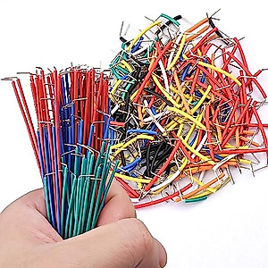 10cm 120Pcs Breadboard Jumper Wires Male to Female, Male to Male, Female to Female +14 Vaules 560 pcs 2-125mm Flexible Breadboard Jumper Wires +1pcs Tweezer for Arduino and Raspberry Pi