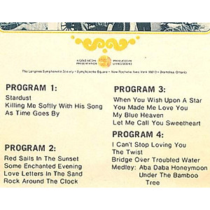 Memory Lane Spectacular - Our Century In Music Vol 1 - Two 8 Track Tapes