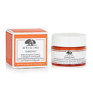 Origins Ginzing Refreshing Eye Cream To Brighten and Depuff for Unisex - 0.5 Oz Eye Cream, 0.5 Ounce,I0080521