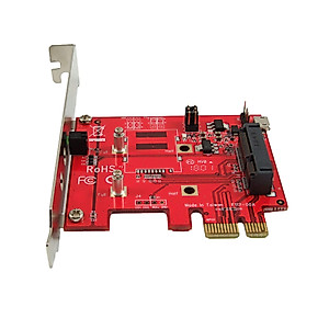 Ableconn PEX-MP117 Mini PCI-E to PCI-E Adapter Card - Mini PCIe to PCIe Adapter - mPCIe to PCIe - Ideal for Wireless Mini PCI Express Card