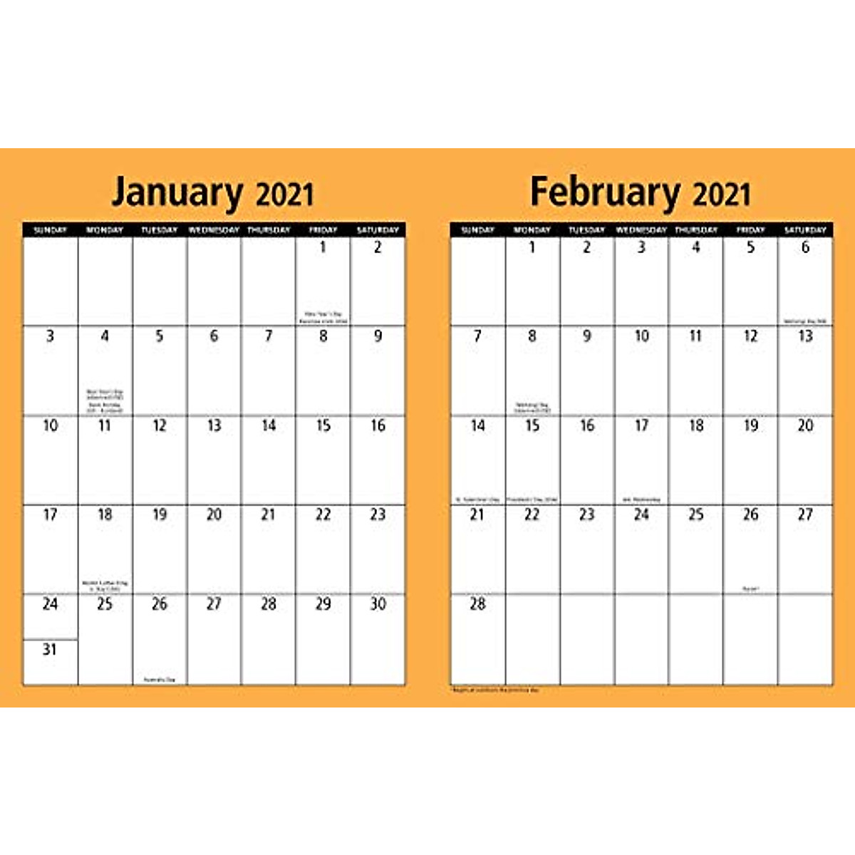 Peanuts 2020-2021 Monthly/Weekly Planning Calendar