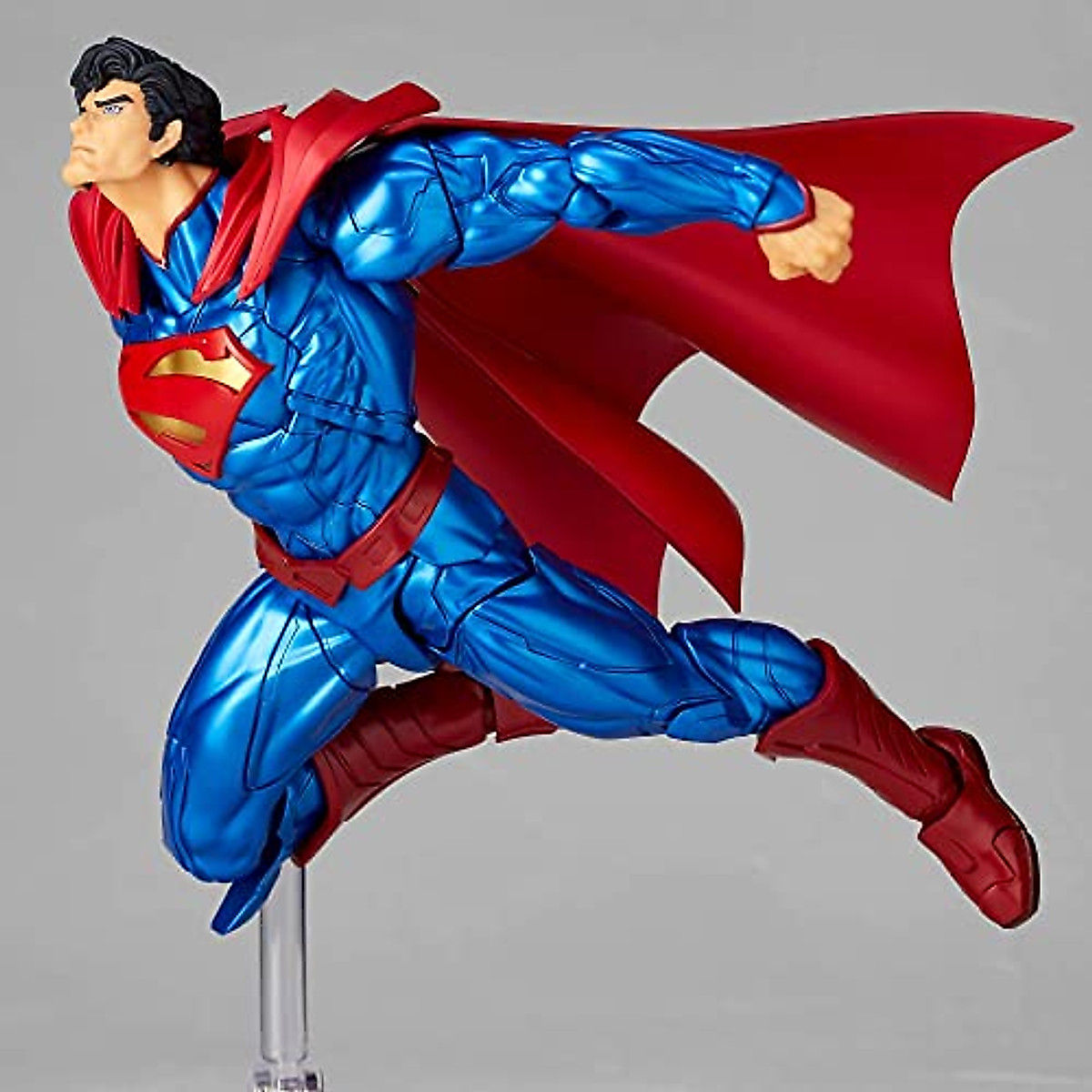 Kaiyodo Amazing Yamaguchi: Superman Action Figure, Multicolor
