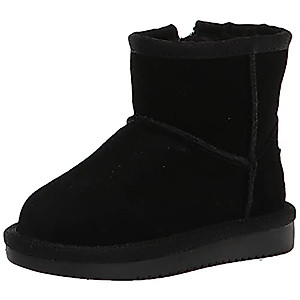 Koolaburra by UGG unisex child Koola Mini Fashion Boot, Black, 2 Little Kid US