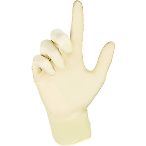 Chef's Star Disposable Powder Free Latex Gloves, 100 Count, Large