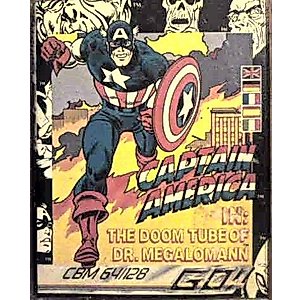 Captain America in: The Doom Tube of Dr. Megalomann - Commodore 64