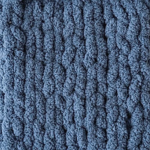 Bernat Blanket Country Blue Yarn - 2 Pack of 300g/10.5oz - Polyester - 6 Super Bulky - 220 Yards - Knitting/Crochet