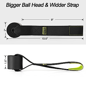 Manificent Door Anchor for Resistance Bands, Heavy Duty Padded Door Anchor System Door Hook, Must-Have Workout Exercise Bands Attachment Compatible for Loop Bands, Resistance Tube TRX, Yoga Strap