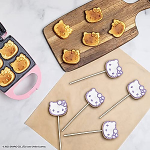 Uncanny Brands Hello Kitty Cake Pop Maker - Makes 4 Hello Kitty Cake Pops