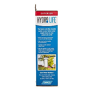 Camco Hydro Life 52412 C-2063 Replacement Cartridge, purple, standard
