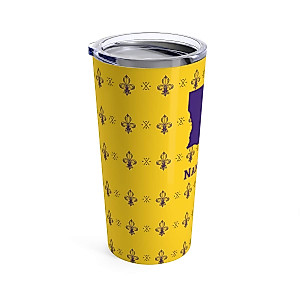 State Pride Series Baton Rouge Louisiana Edition - Personalized Stainless Steel Tumblers for Travel Indoor Outdoor Use Keep Coffee Warm Beer Cold - Cup Mug for Pool Beach Office Presents and Gift