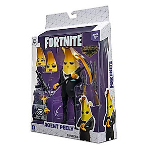 Fortnite Legendary Series, 1 Figure Pack - 6 Inch Agent Peely - BaseCollectible Action Figure - Includes 3 Interchangeable Faces