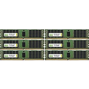 96GB 6x16GB DDR4-2933Mhz PC4-23400 288-Pin RDIMM Memory for Apple Mac Pro 2019 7,1 by NEMIX RAM