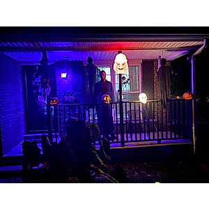 lckellong Life Size Horror Cardboard Cutout Halloween Michael Figure Decorations - Man 1 Blue