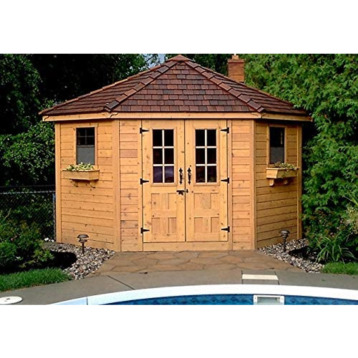 Penthouse 9 x 9 Garden Shed
