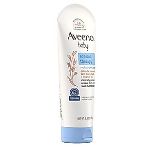 Aveeno Baby Eczema Therapy Moisturizing Cream with Natural Colloidal Oatmeal for Eczema Relief, 7.3 oz