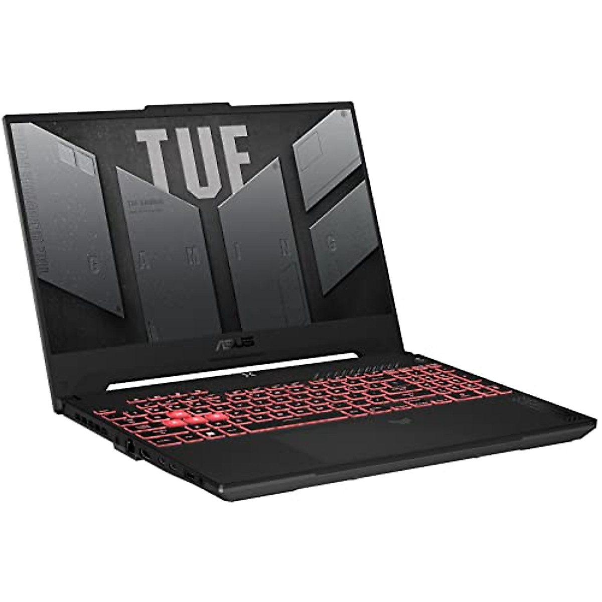 EXCaliberPC 2023 ASUS TUF Gaming A15 FA507NU-DS74 (AMD Ryzen 7 7735HS, 32GB RAM, 1TB NVMe SSD, RTX 4050 6GB, 15.6" 144Hz FHD, Windows 11) Gaming Notebook - Mecha Gray