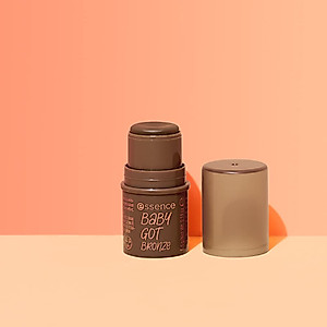 essence | Baby Got Bronze | Cream Bronzer Stick Easy to Apply & Blend | Vegan & Cruelty Free | Free From Gluten, Parabens, Preservatives, & Microplastic Particles (30 | Mocha Me Crazy)