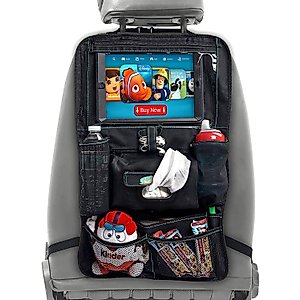 BABYSEATER Car Seat Organizer with Tablet Holder for Kids, XL