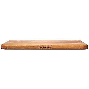Ironwood Gourmet Cutting Board, 14 x 16 x 1 inches, Brown