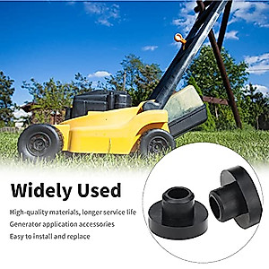 2-Pcs Fuel Tank Grommet Bushing, Universal Nitrile Rubber Fuel Tank Bushing Compatible with Lawn Mower, Garden Tractor and Generator 33679 25 313 01-S MTD Troy Bilt 735-0149 935-0149 104047 46-6560