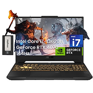 ASUS 2021 TUF Gaming F15 15.6" FHD 144Hz Laptop, Intel 8-Core i7-11800H CPU, 32GB RAM,1TB PCIe SSD, Backlit Keyboard, GeForce RTX 3050 Graphics, HD Webcam, Windows 10, Gray, 32GB Snowbell USB Card