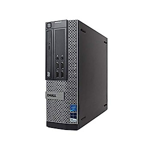 Dell Optiplex 9010 Desktop Computer - Intel Core i7 3.4GHz, 16GB DDR3, New 1TB SSD, Windows 10 Pro 64-Bit, WiFi + New 24 LCD Monitor (Renewed)