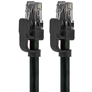 Mediabridge CAT6 Ethernet Patch Cable (3 ft) RJ45 Connectors with Gold Plated Contacts (10gbps)