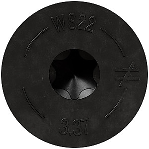 Simpson Strong-Tie SDW22338-R50 Strong-Drive SDW EWP-PLY Screw — .220 in. x 3-3/8 in. T40 6-Lobe, E-Coat (50-Qty)