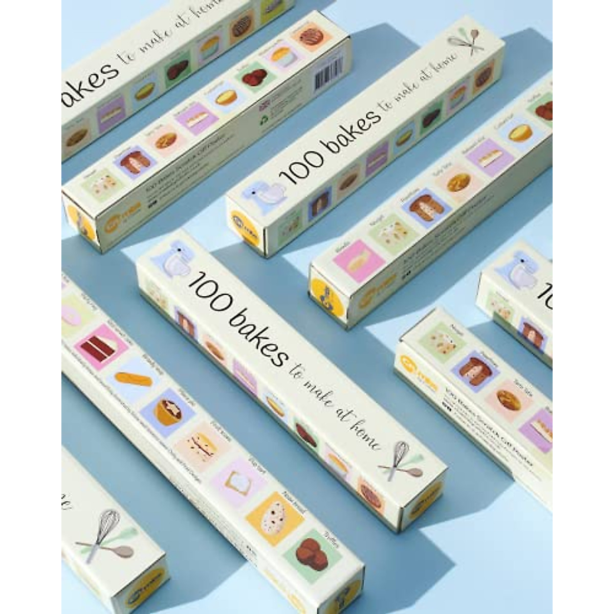 100 Bakes Scratch Off Poster | Baking Bucket List | Recipe Links Included | A3