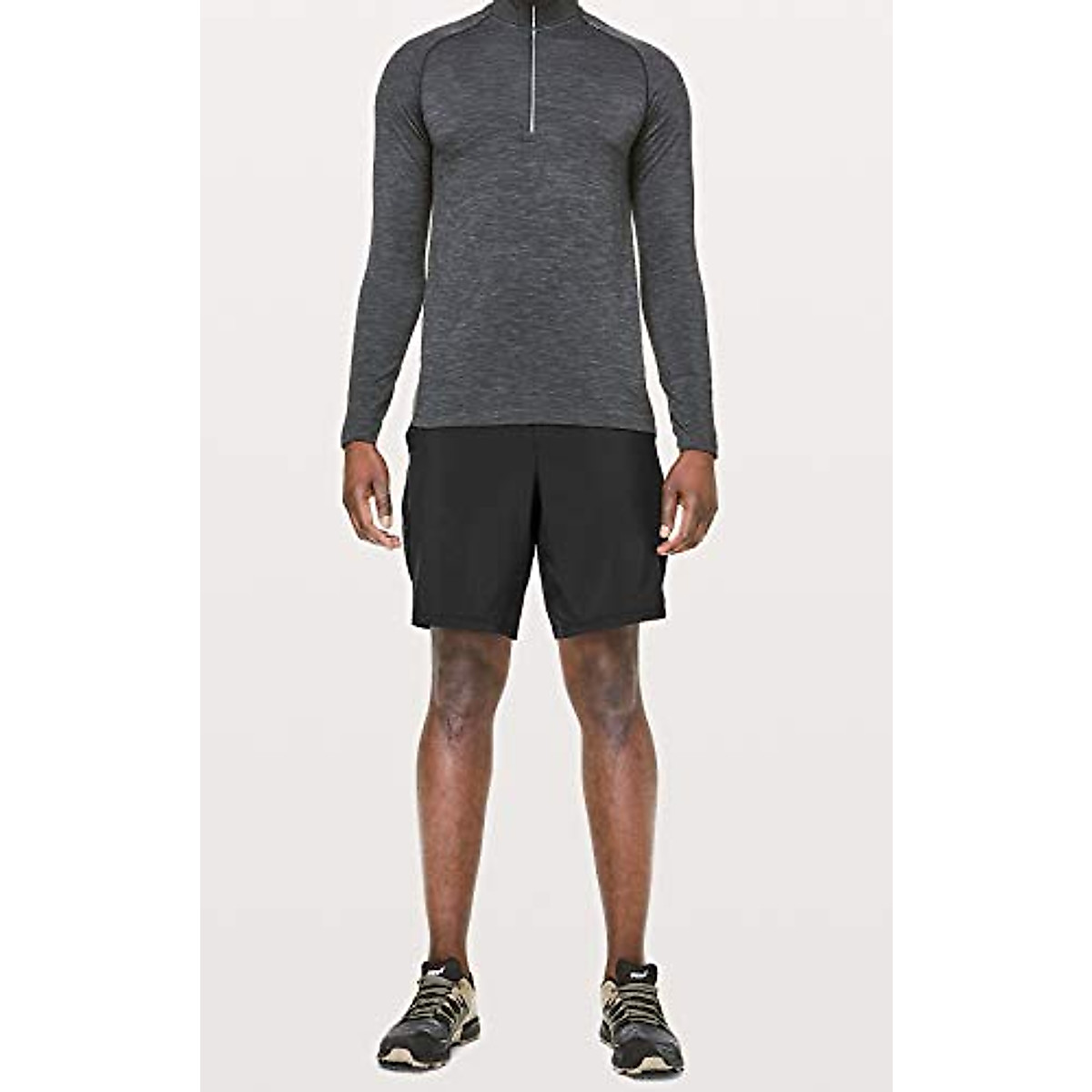 Lululemon Mens Pace Breaker Short (Black, L)