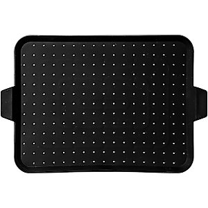 Beckon Ware | USA | Multi-Use Oven Safe Baking Mat & Splatter Screen for Frying Pan - 17.5 x 12 Inch