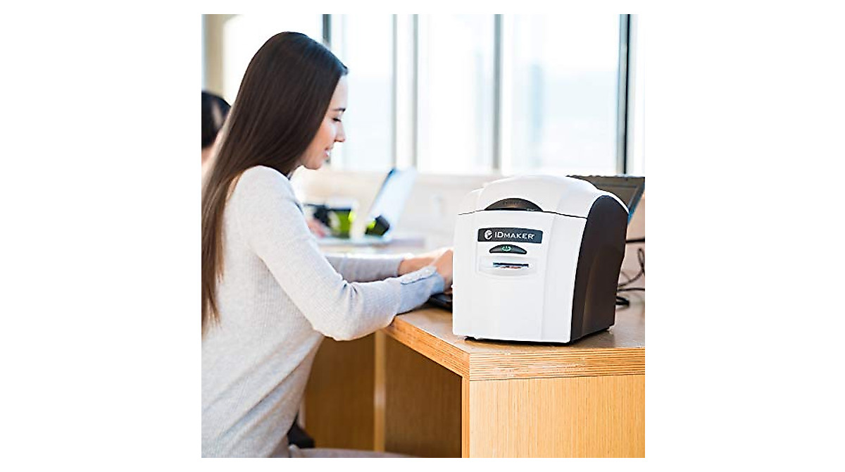 ID Maker Card Printer Kit for Professional Badge Printing