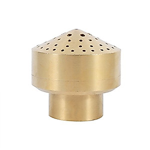 1/4''1/2''3/4''1''3/2''2''Brass Column Garden Pond Water Fountain Nozzle Sprinkle Spray Head(3/4")