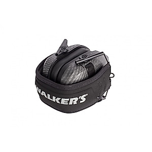 Walkers Razor Slim Electronic Shooting Muffs 2-Pack Bundle, Carbon Gray (2 Items)